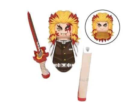 Demon Slayer Rengoku Kyojuro Lego | Demon Slayer Merch