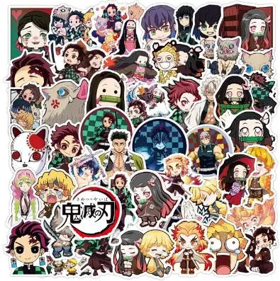 Demon Slayer Peeking Stickers | Demon Slayer Merch