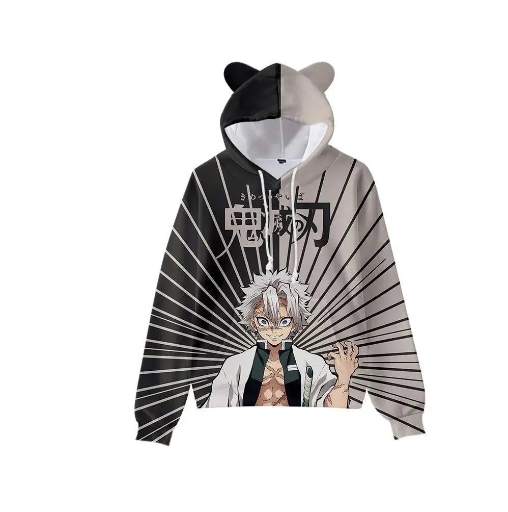 Demon Slayer Sanemi Hoodie | Demon Slayer Merch