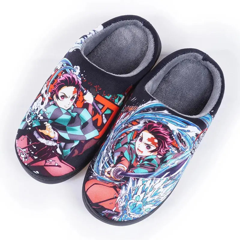 Demon Slayer Tanjiro Tamado Slippers | Demon Slayer Merch