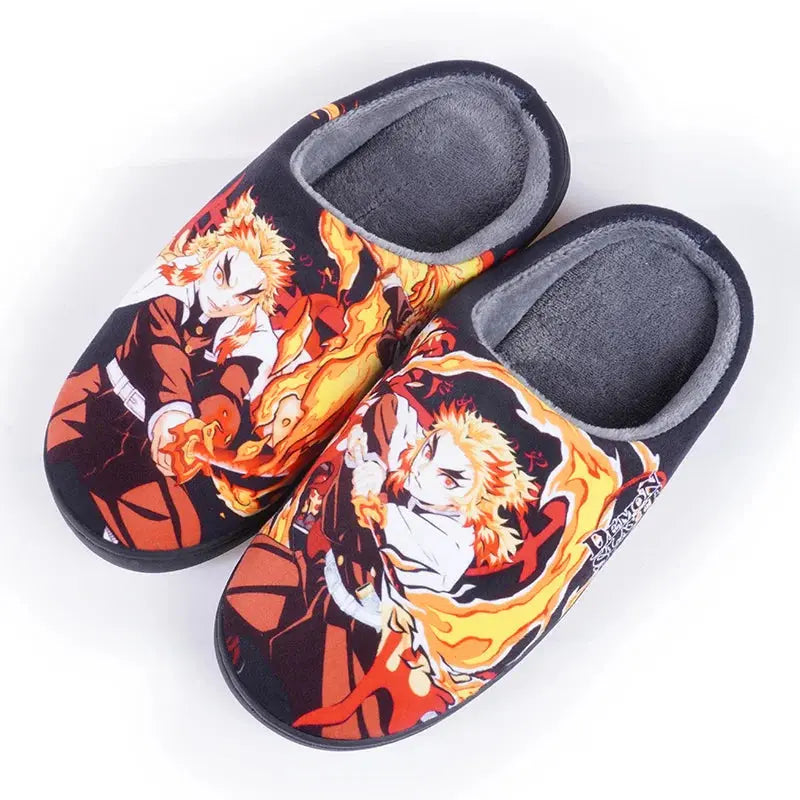 Demon Slayer Rengoku Slippers | Demon Slayer Merch