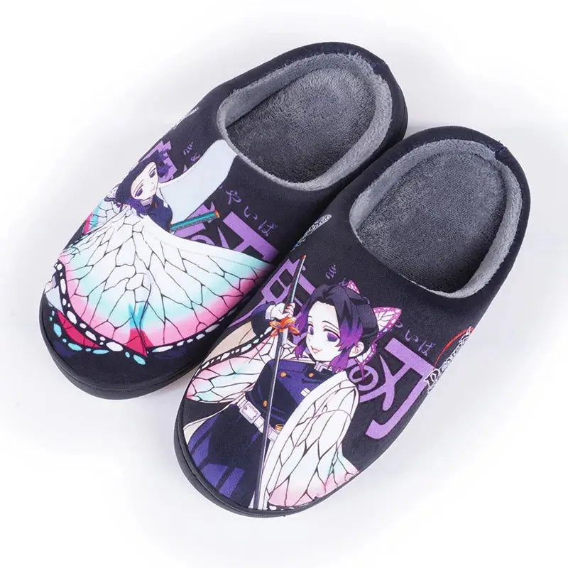 Demon Slayer Shinobu Slippers | Demon Slayer Merch