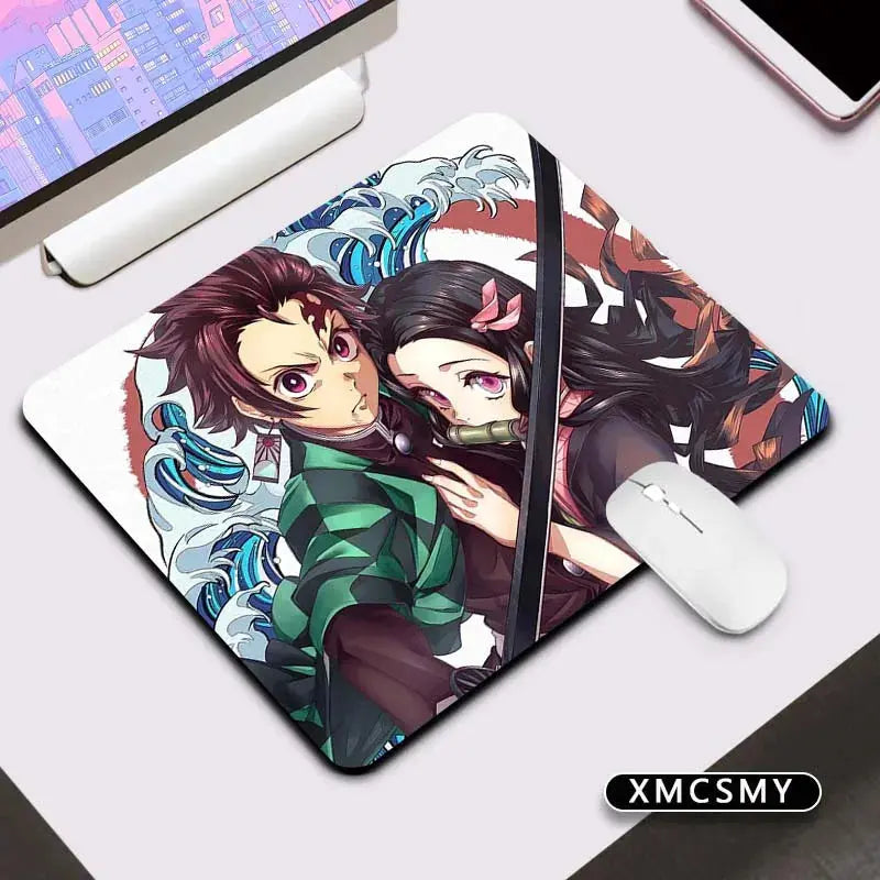 Demon Slayer Tanjiro and Nezuko Mouse Pad | Demon Slayer Merch